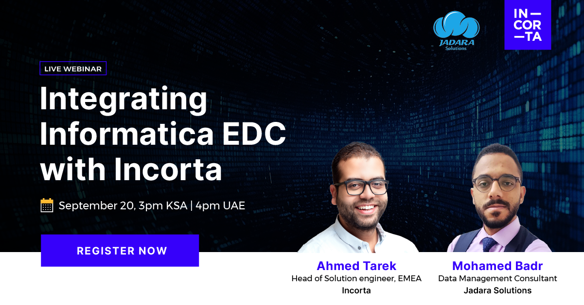 Integrating Informatica EDC with Incorta