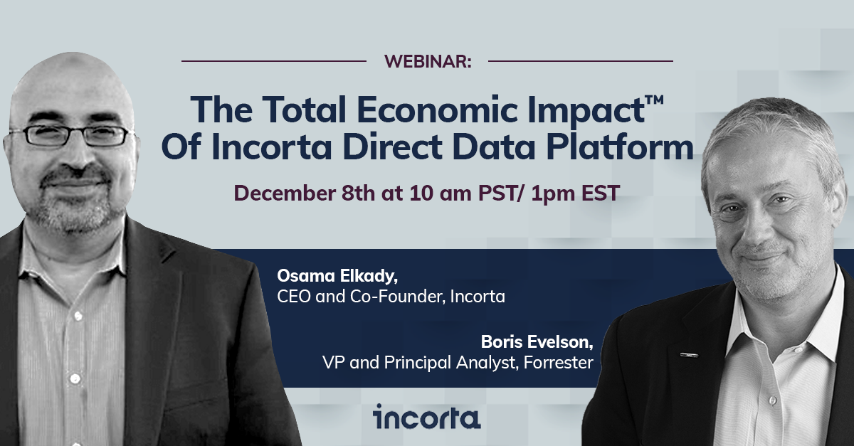 Webinar | The Total Economic Impact™ Of Incorta Direct Data Platform